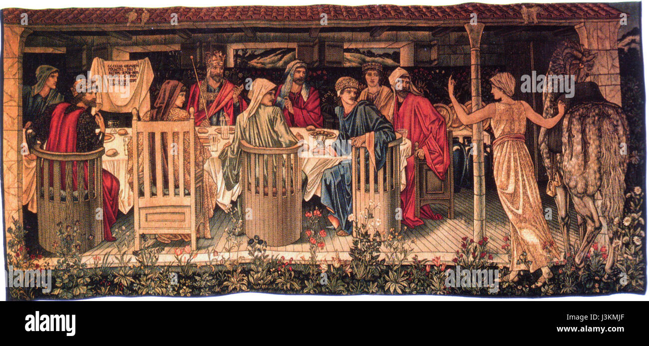 Holy grail painting hi-res stock photography and images - Alamy