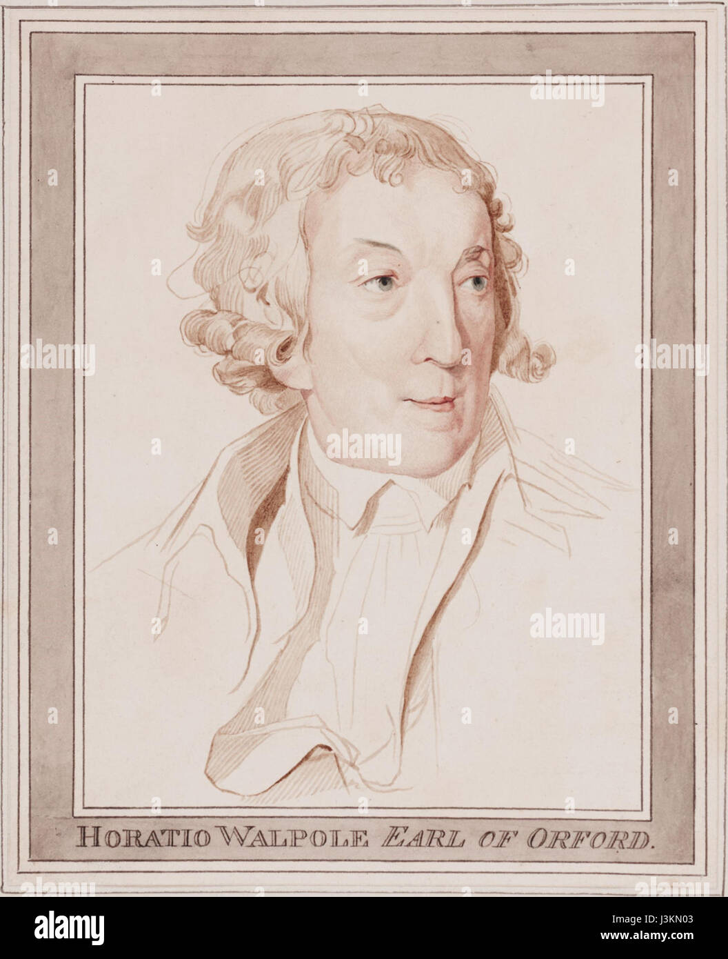 Horace Walpole 02 Stock Photo - Alamy