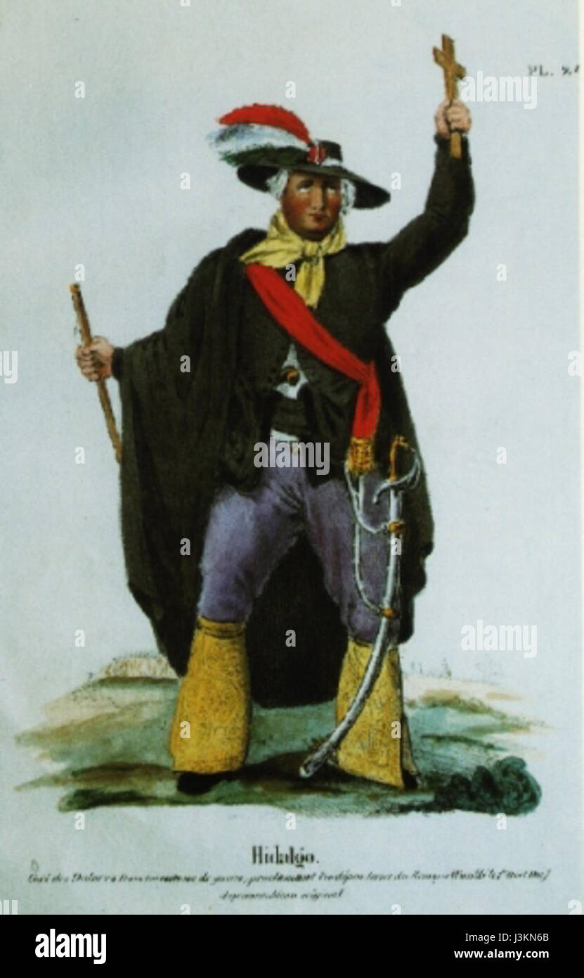 Map of hidalgo hi-res stock photography and images - Alamy