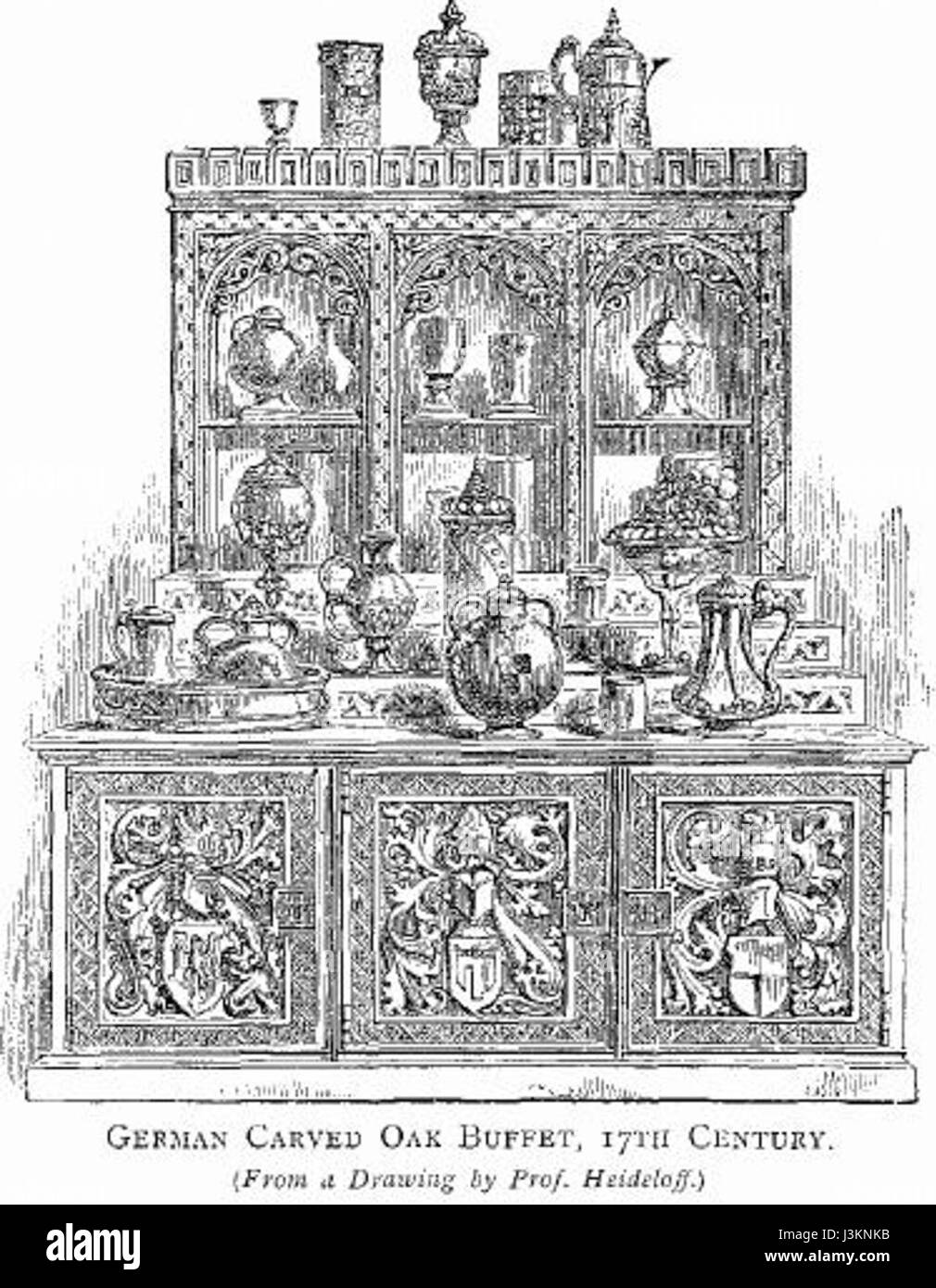 Carved wood furniture Black and White Stock Photos & Images - Alamy