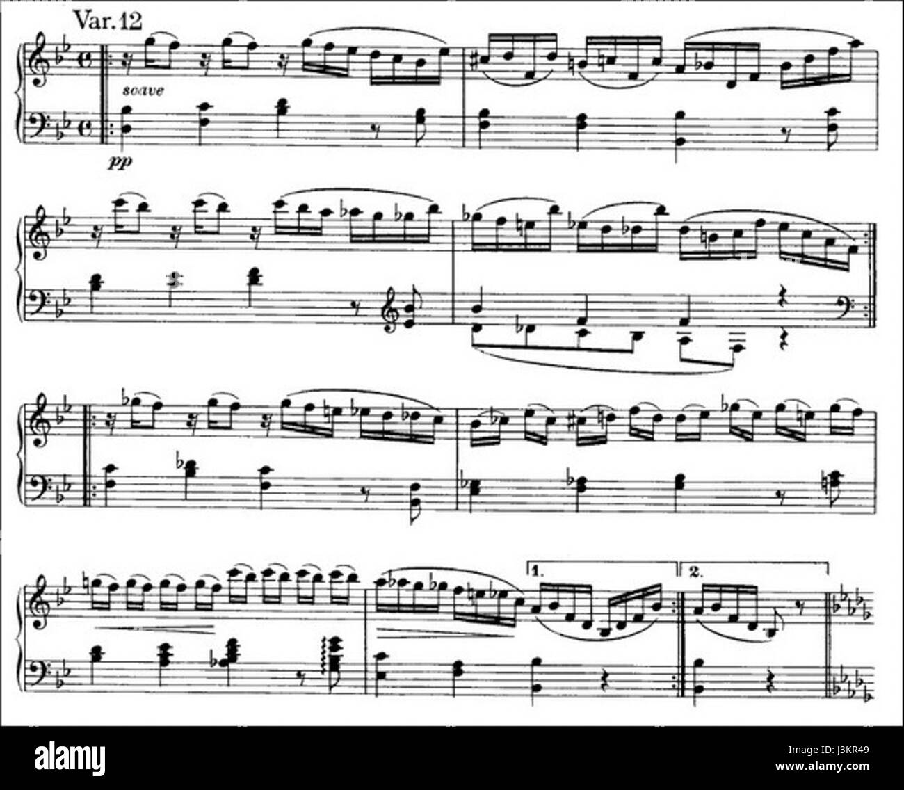 Manuscript music handel hi-res stock photography and images - Alamy