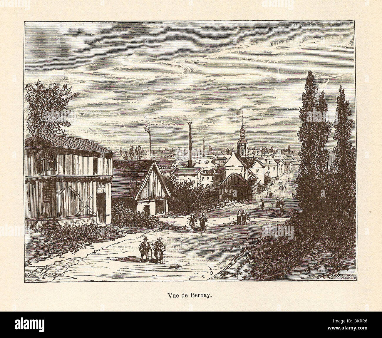 This engraving from Bernay is a detailed artwork capturing the essence ...