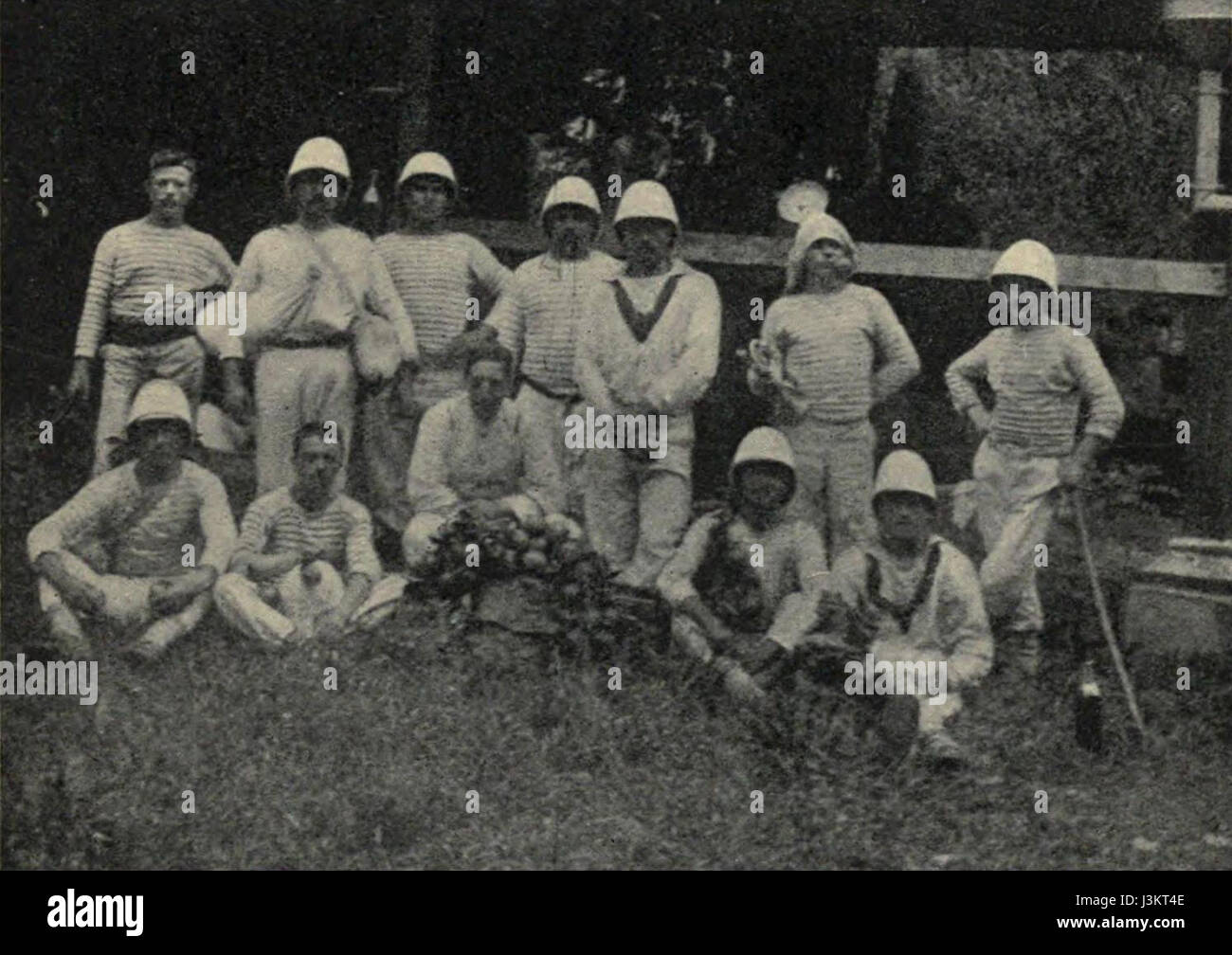 A painting by Clement Lindley Wragge titled 'Guardian of the Archives ...