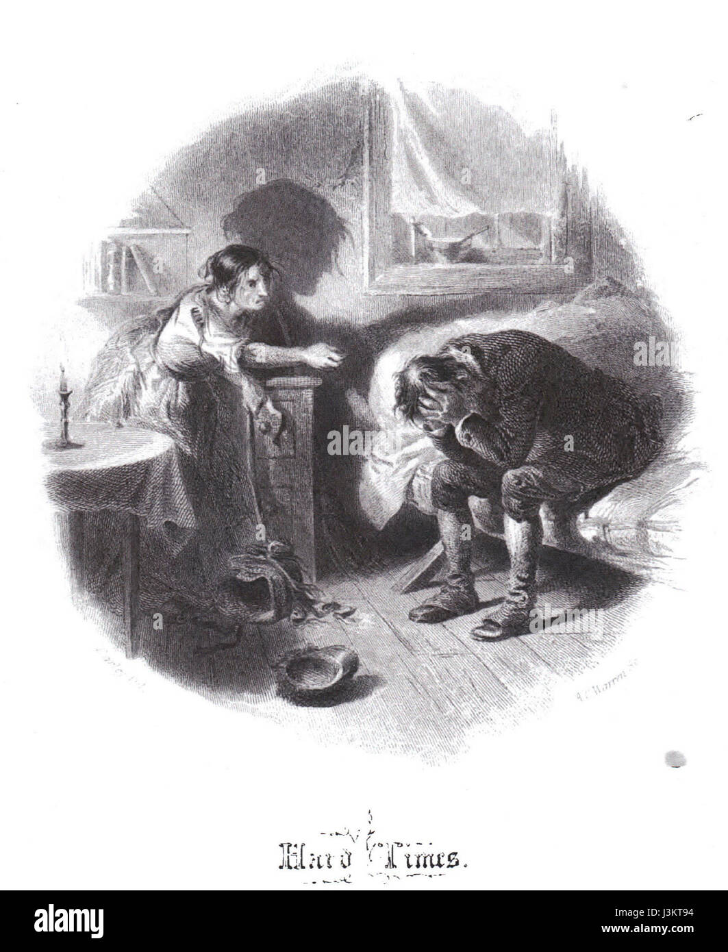 Hard Times Stephen Stock Photo - Alamy