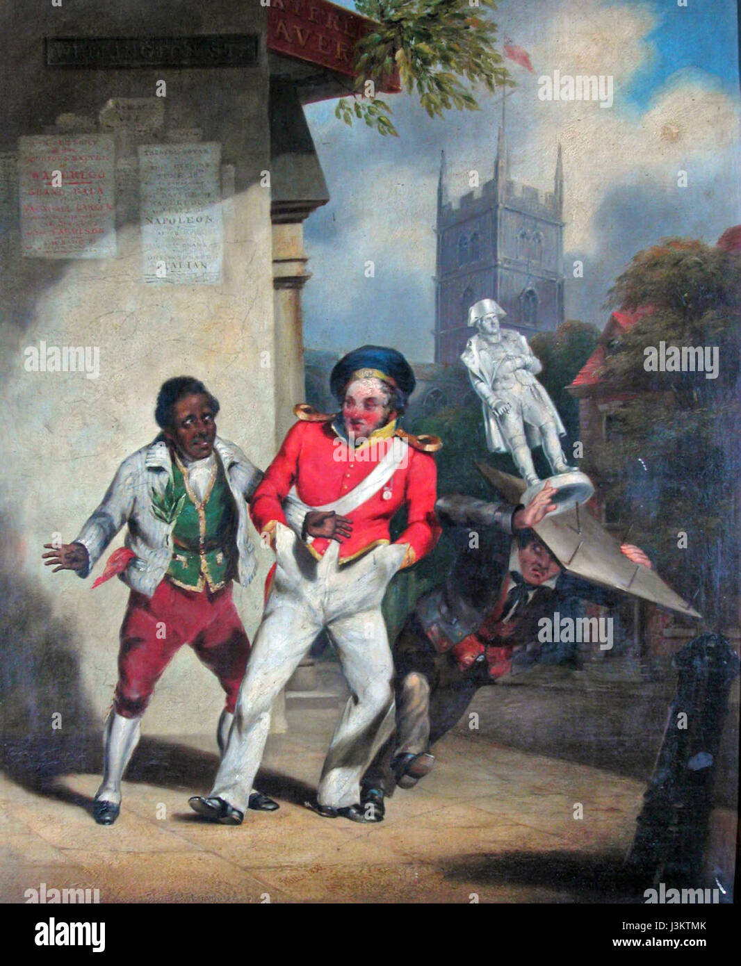 George wallis fall of napoleon hi-res stock photography and images - Alamy