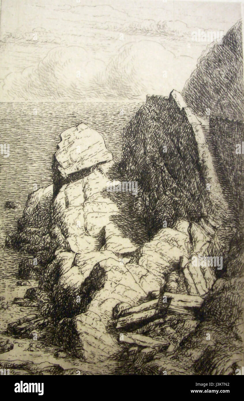 George Wallis. Ilfracombe Stock Photo - Alamy