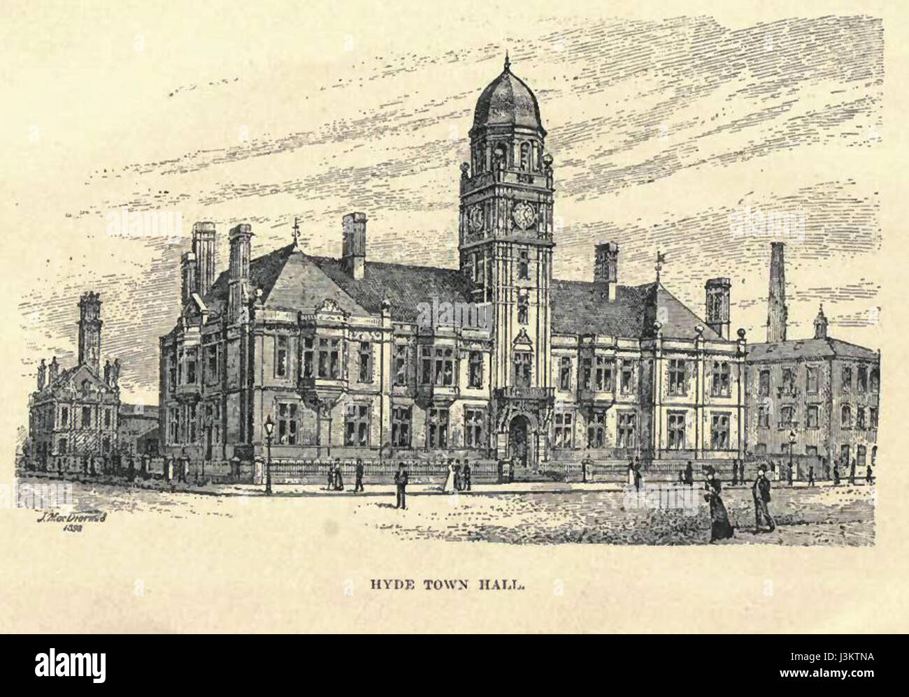 Hyde town hall hi-res stock photography and images - Alamy