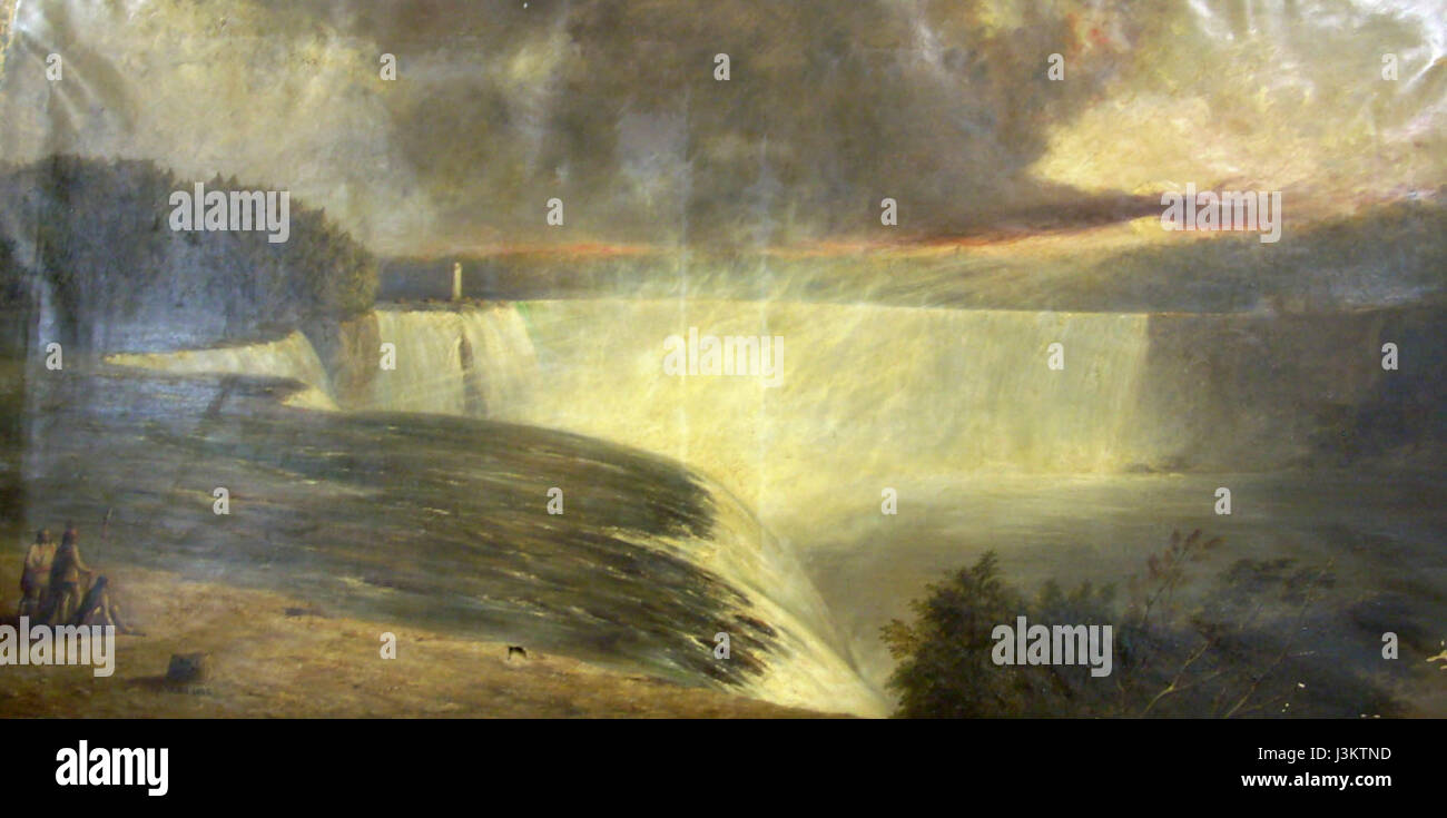 George Wallis. Niagara Falls Stock Photo - Alamy
