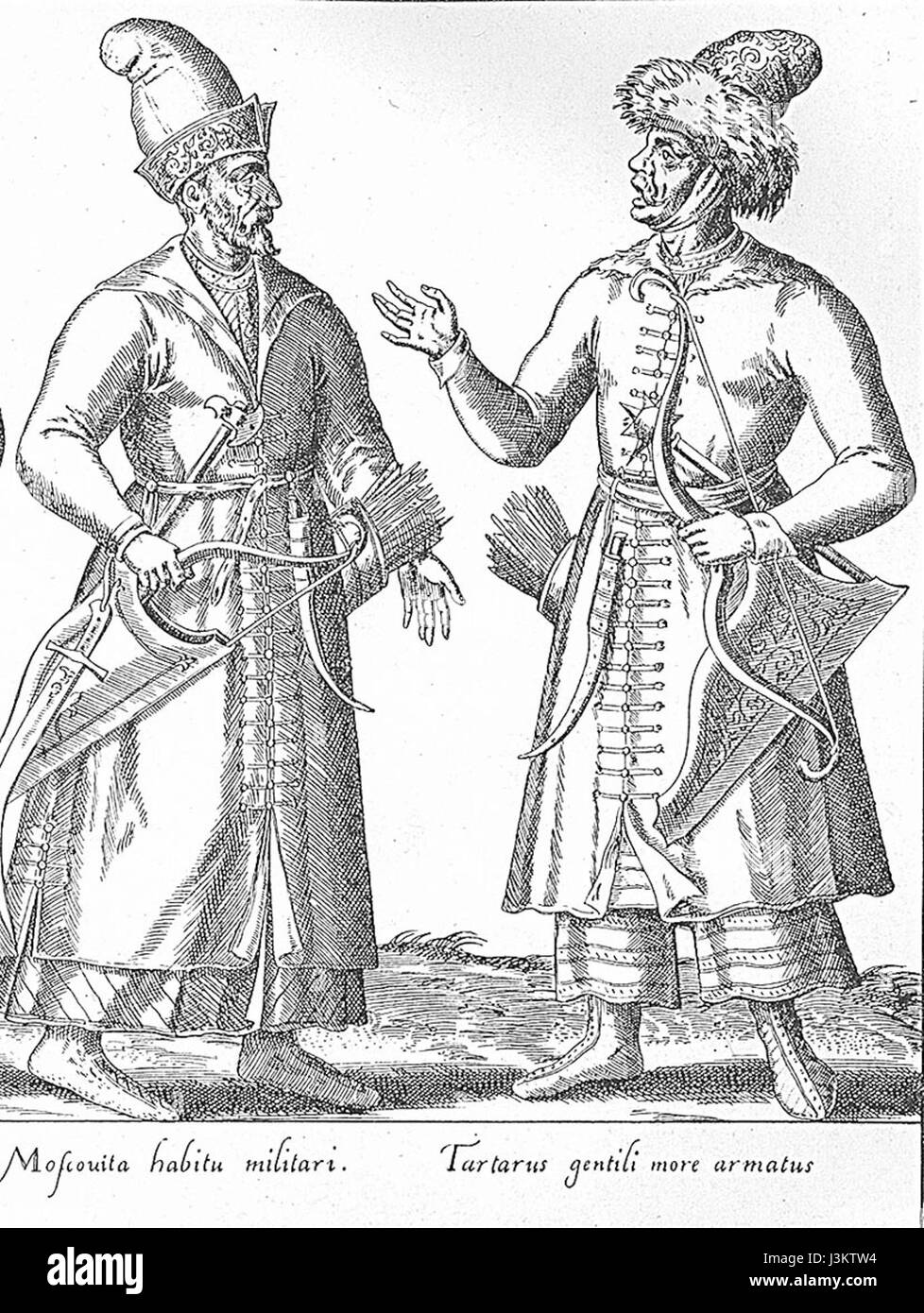 Herberstein Russian and Tatarin Stock Photo - Alamy