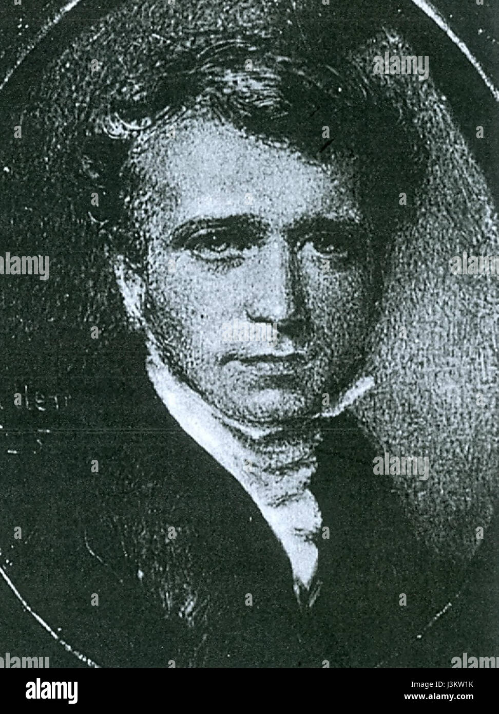 An 1825 self-portrait of British artist Henry Collen, showcasing his ...