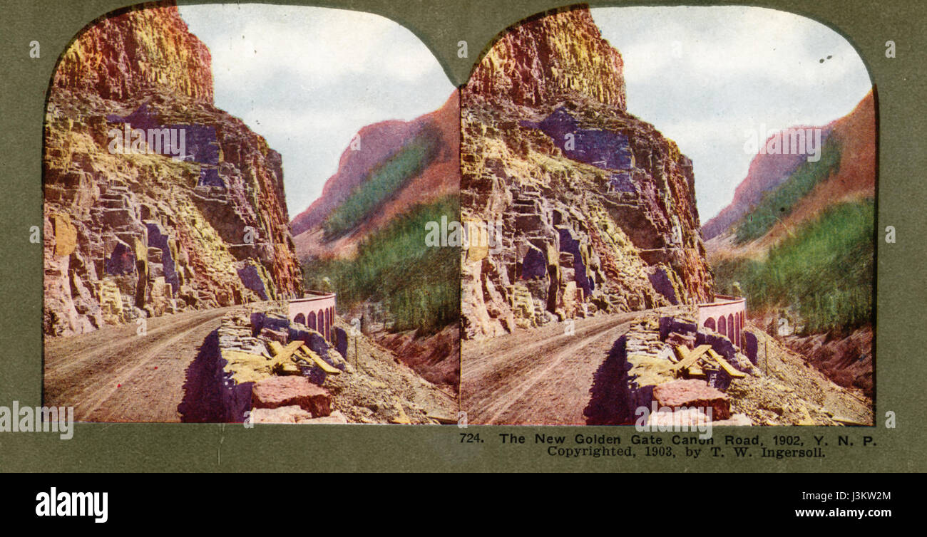 This historic photograph from 1903 shows the Golden Gate Bridge under ...