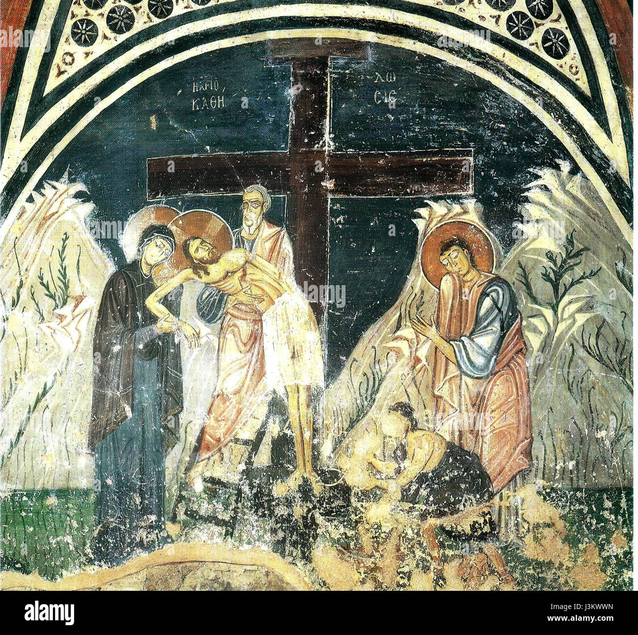 The Hosios Loukas Crypt, located in Greece, is known for its ...