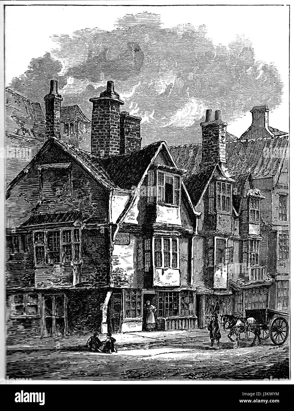 Part modern house in Black and White Stock Photos & Images - Alamy