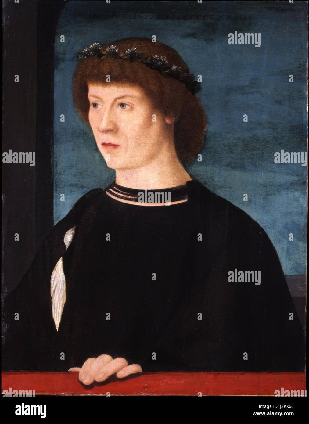 A portrait of JÃ¶rg Fugger by Giovanni Bellini, a renowned Italian ...