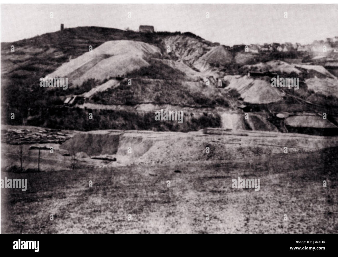 Grube Minna in Marsberg is a historical mining site in Germany, known ...