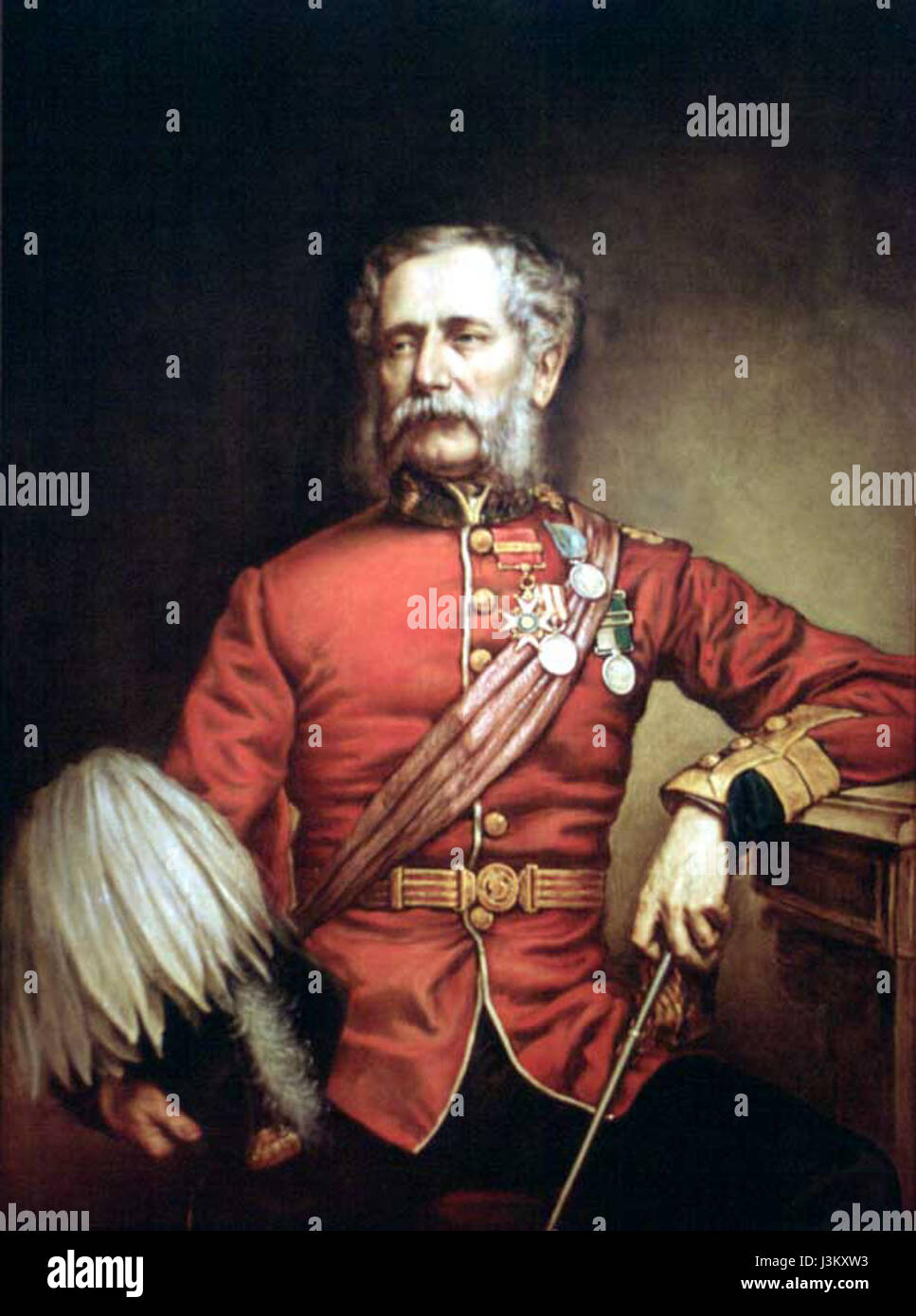 A portrait of Henry William Stisted, a British judge and legal scholar ...