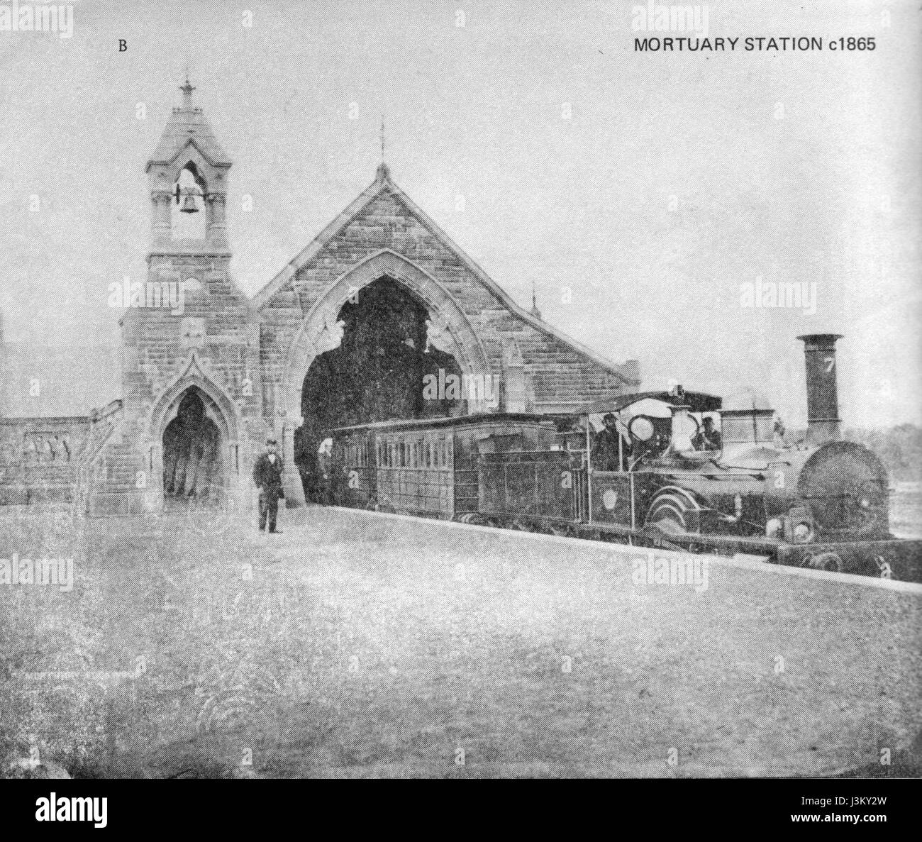 Haslem's Creek Cemetery Station c1865 Stock Photo - Alamy