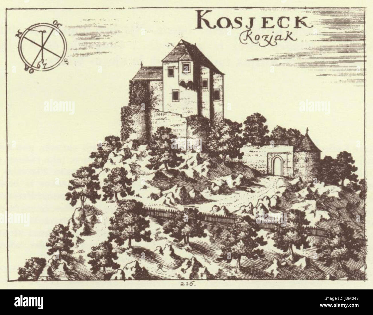 Grad Kozjak Valvasor Stock Photo - Alamy