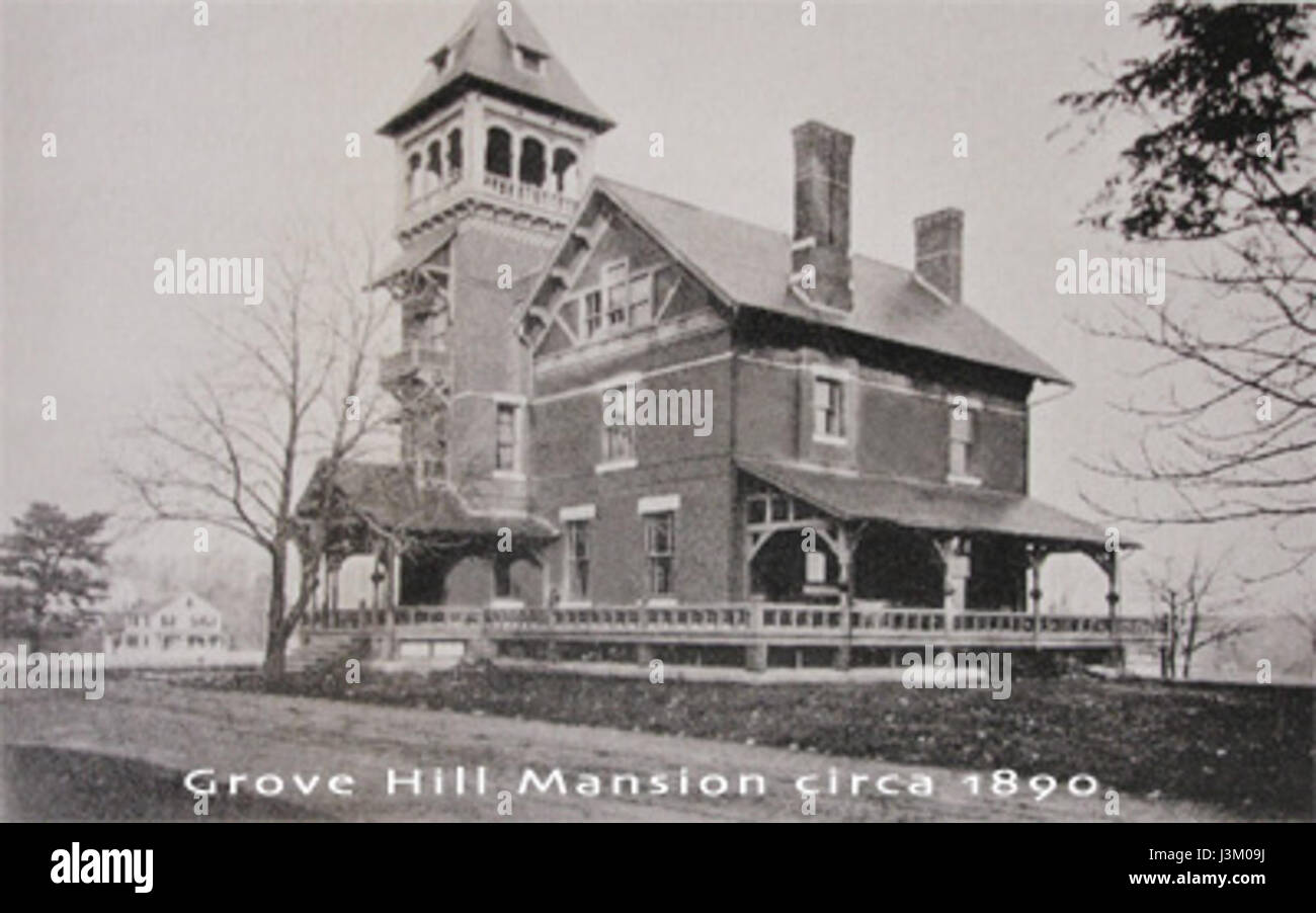 Map of grove hill hi-res stock photography and images - Alamy