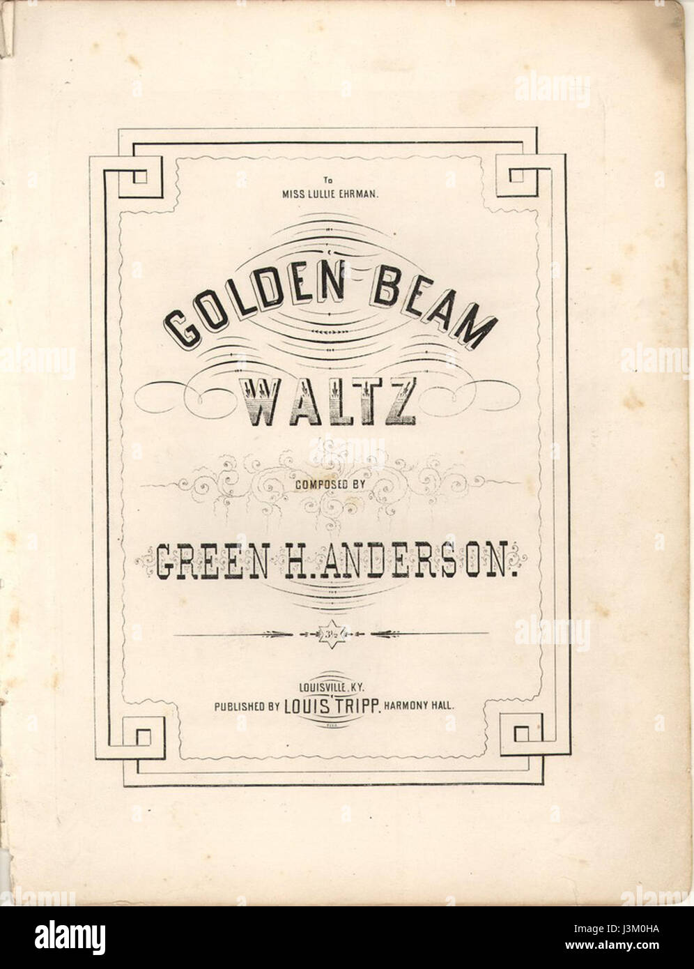 The Golden Beam Waltz, composed in 1869, is a piece of classical music ...