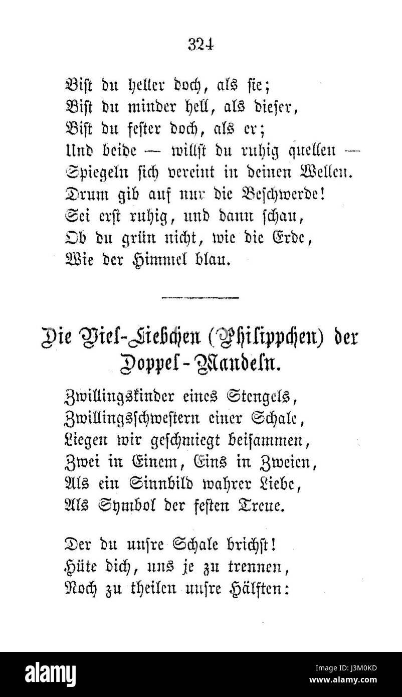 A 1871 edition of Franz Grillparzer's poetry collection 'Gedichte von ...