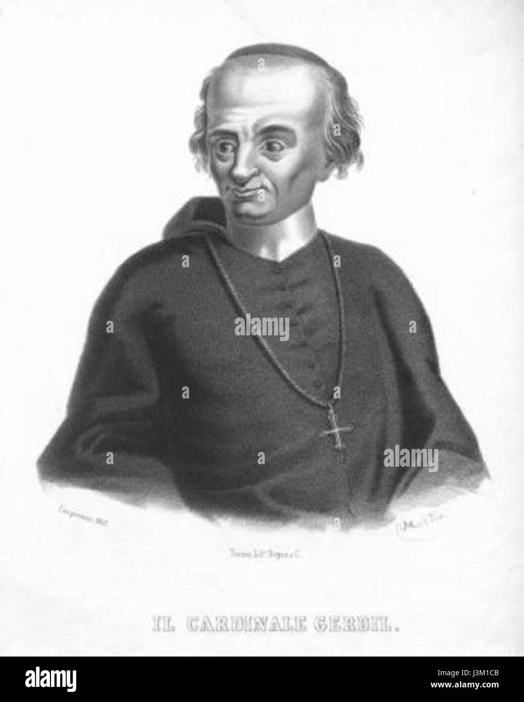 Gerdil hyacinthe sigismond Stock Photo - Alamy