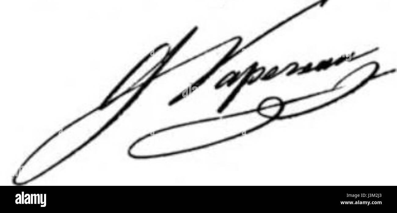 The signature of Gustave Vapereau, a prominent French lexicographer and ...