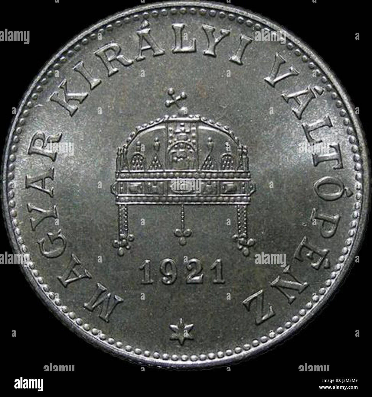 The 'HUK 20 filler' from 1921 refers to a coin with specific markings ...