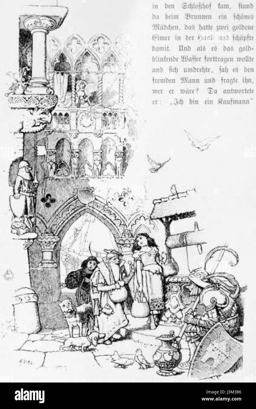 Hermann Vogel Trusty John 2 Stock Photo - Alamy