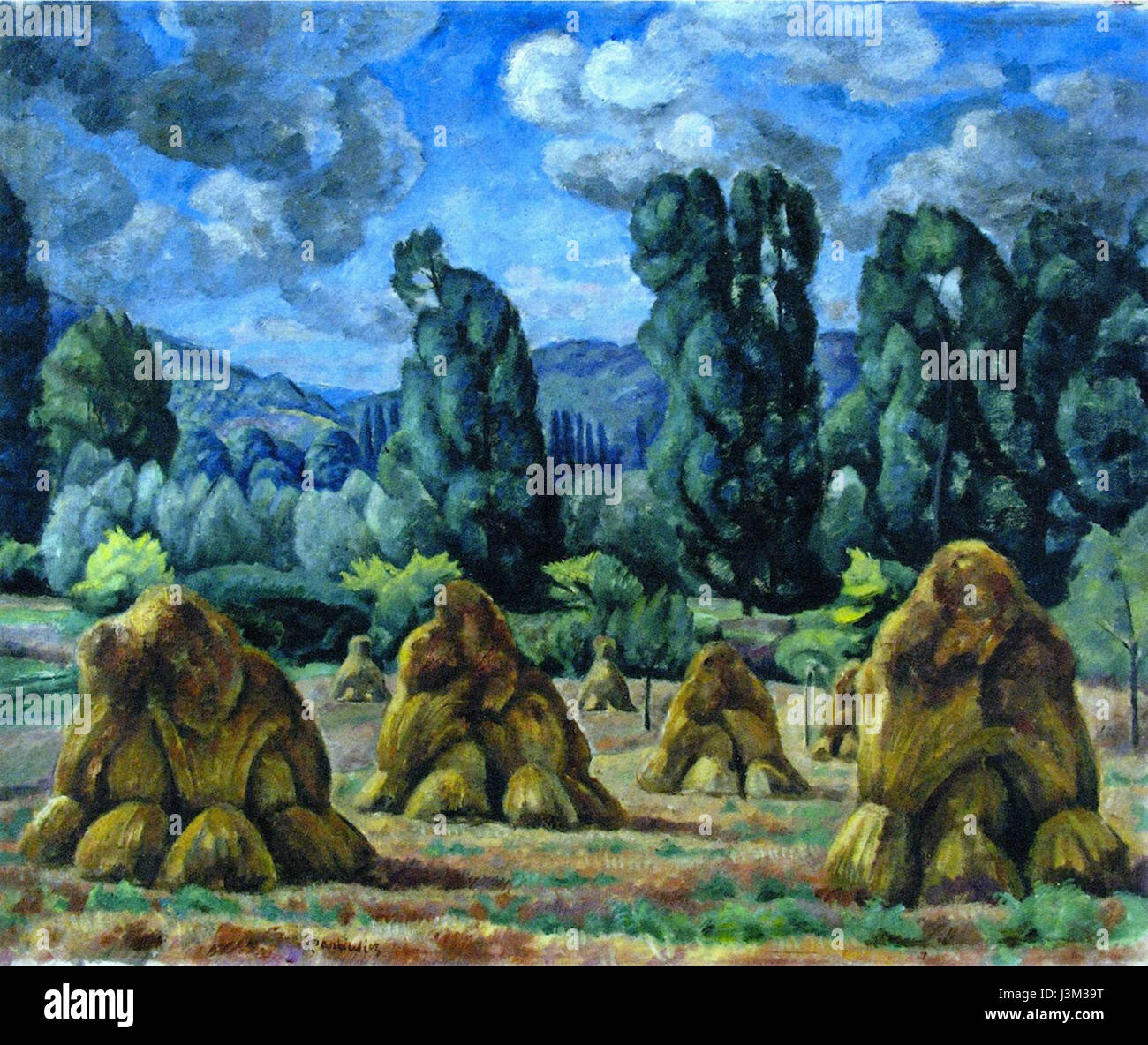 Polish haystacks hi-res stock photography and images - Alamy