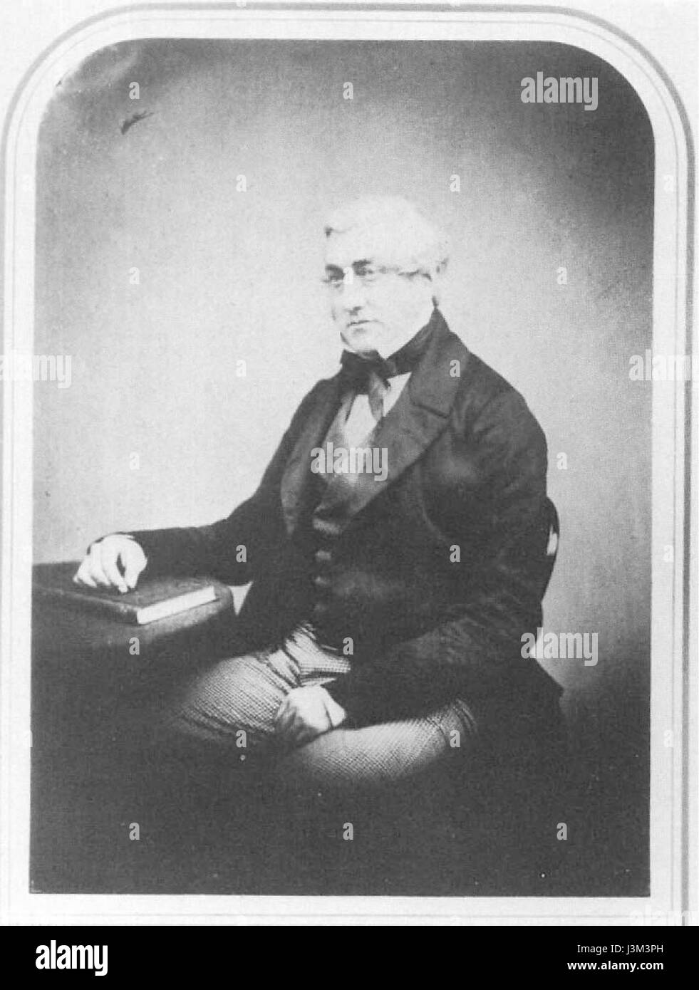 Henry Bence Jones was a British scientist, and this photograph captures ...