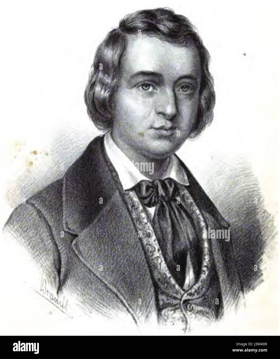 Heinrich Heine 1847 Stock Photo - Alamy