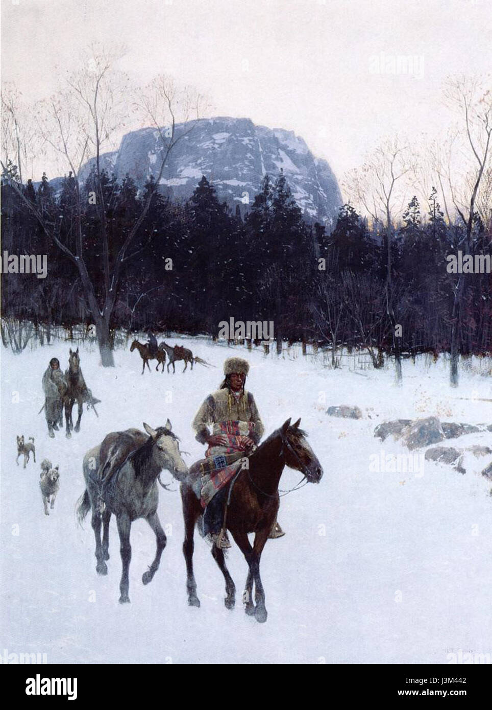 'Obsidian Mountain in the Yellowstone' by Henry Farney is a landscape ...