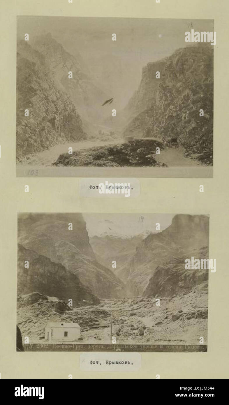 Darial gorge hi-res stock photography and images - Alamy