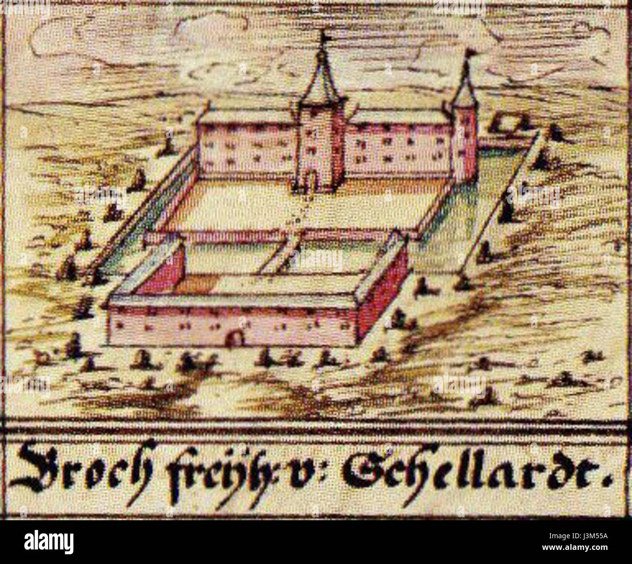 Haus Broich in Juelich is an architectural site of historical ...