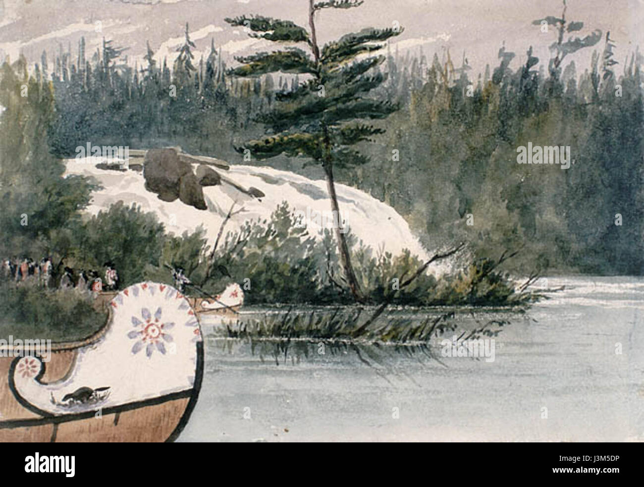 Hudson's Bay Company (HBC) canoes were essential for trade and ...