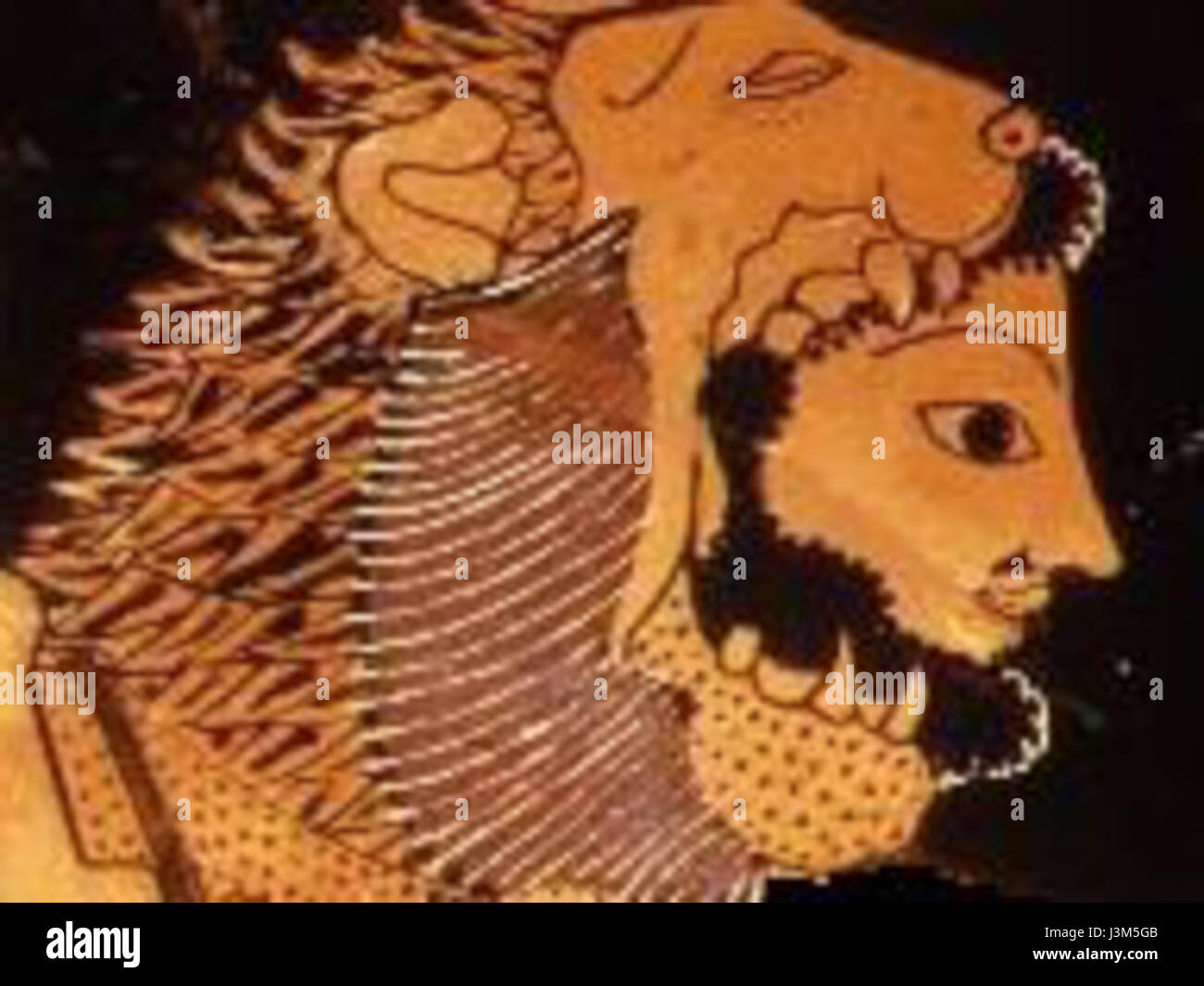 The Herakles Lion Skull is an archaeological specimen from a ...