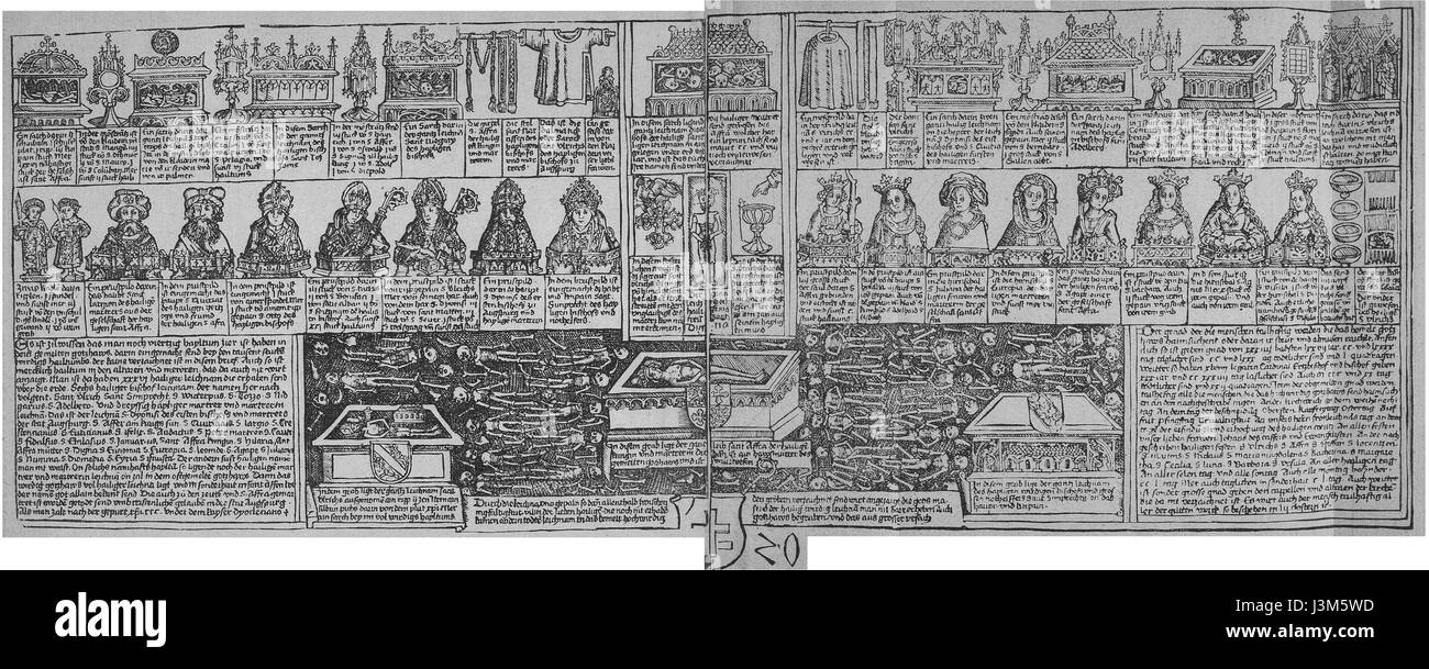 The 'Hagiologium von St Ulrich und Afra' is a religious manuscript ...