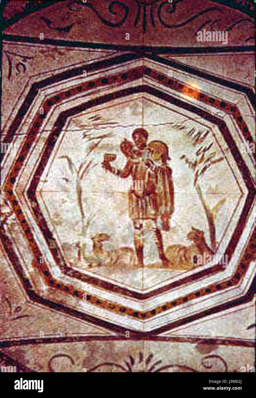 The 'Good Shepherd' is a common Christian symbol, often depicting Jesus ...