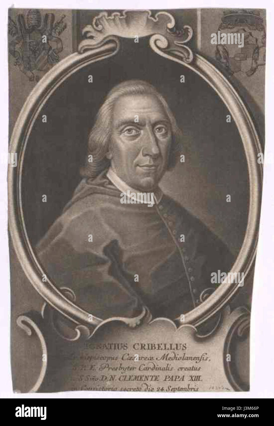 Cardinal ignazio michele crivelli hi-res stock photography and images ...