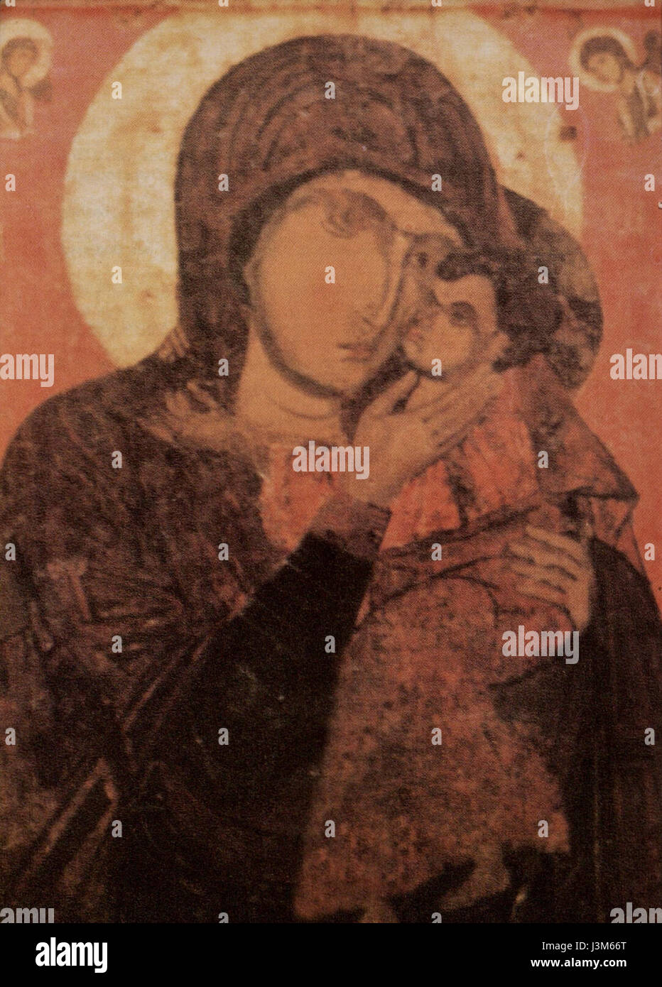 The Icon of Panagia Glykofiloussa is a significant religious image from ...