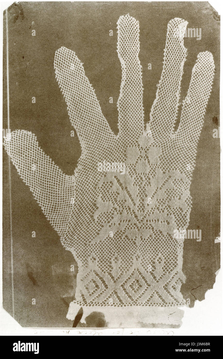 Hippolyte Bayard Handschuh c. 1840 Stock Photo - Alamy