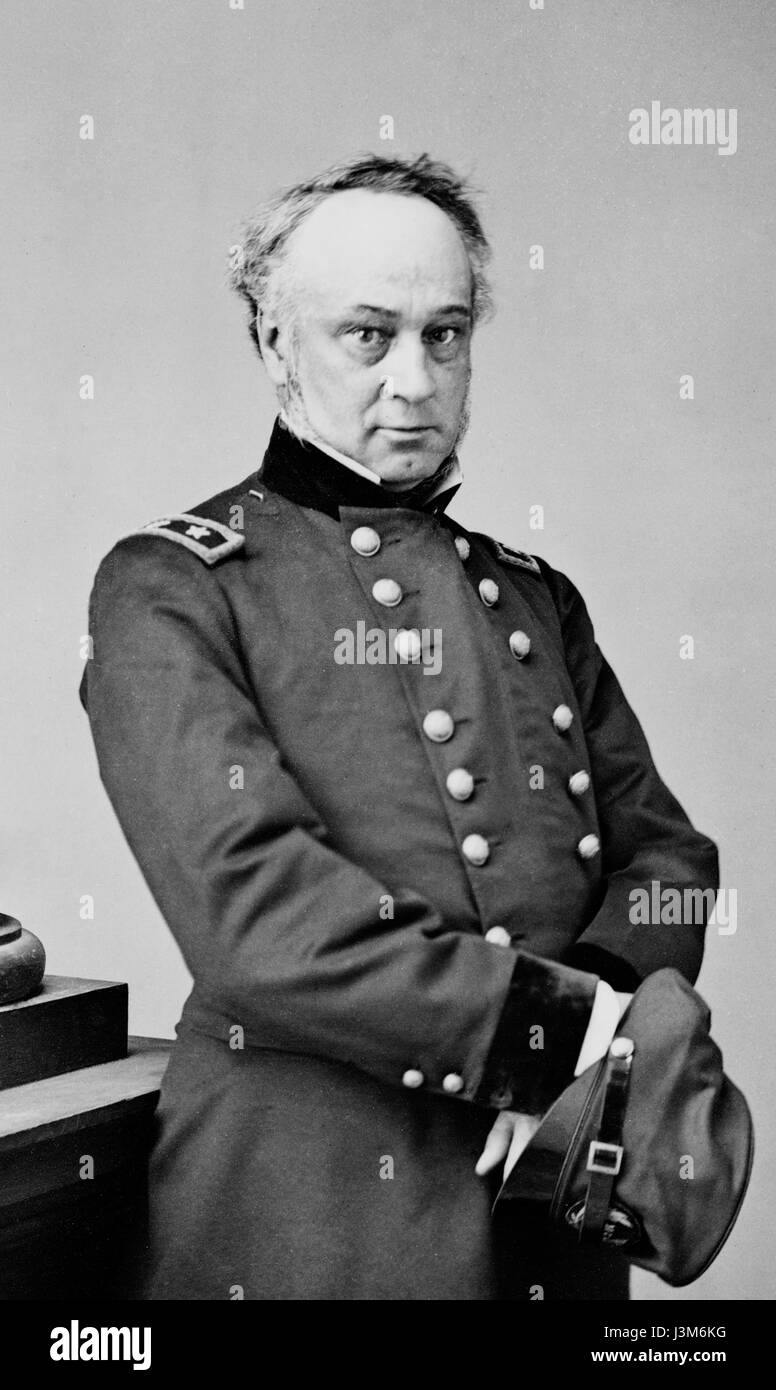 Henry Halleck by Scholten, c1865 Stock Photo - Alamy