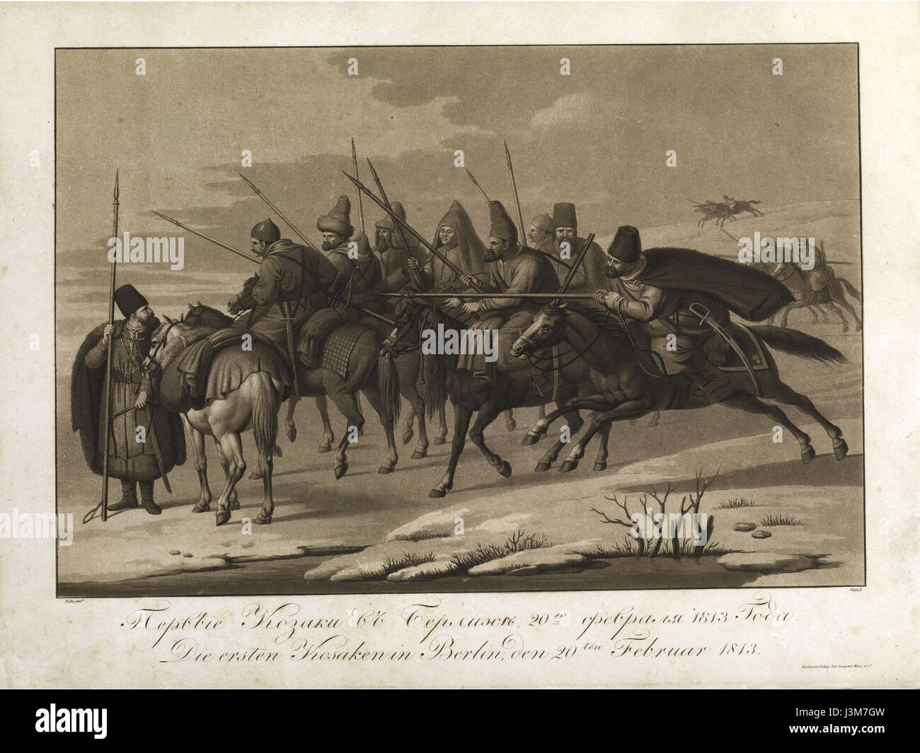 Russian cossacks hi-res stock photography and images - Alamy