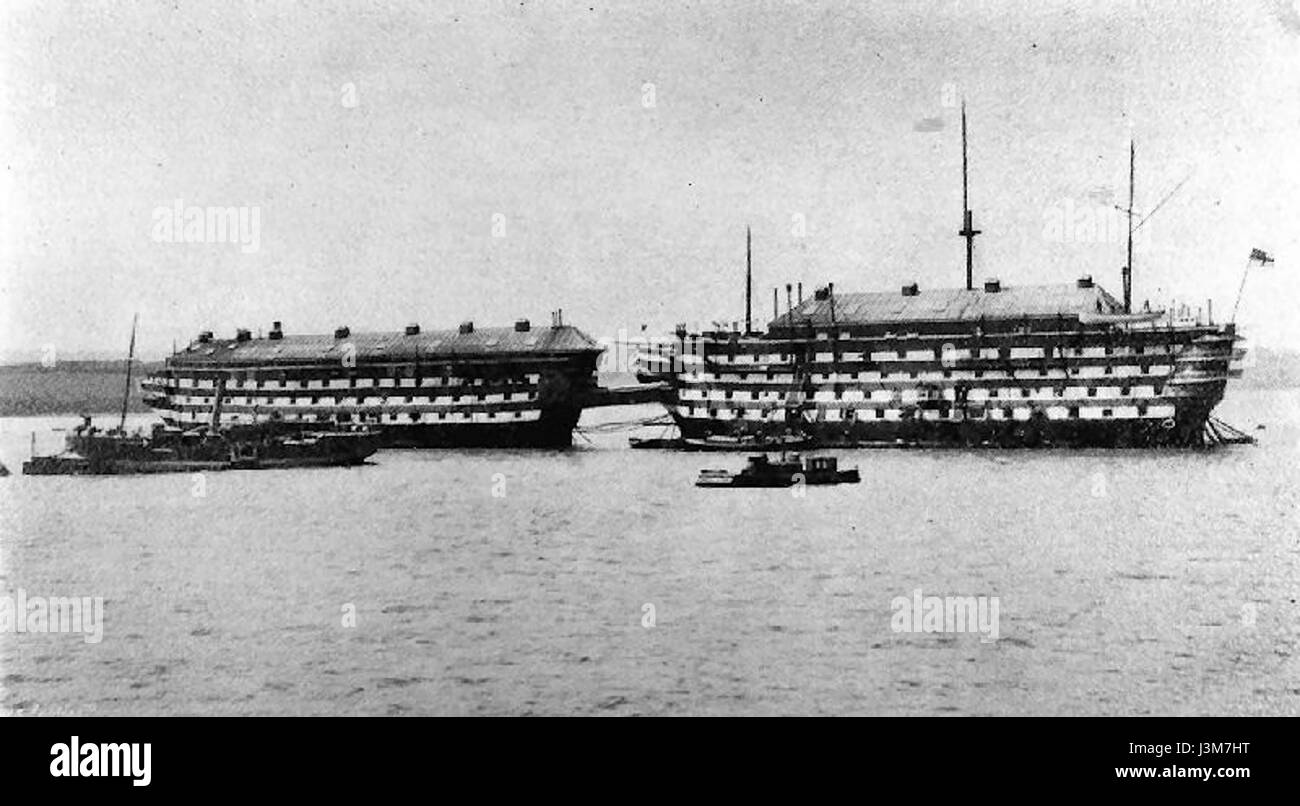 This image captures two historic British Royal Navy ships, the HMS ...