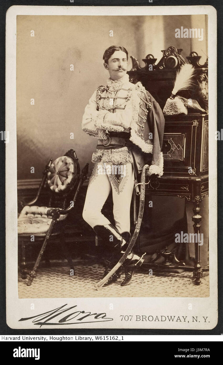 Harvard Theatre Collection Perry Belmont Stock Photo - Alamy