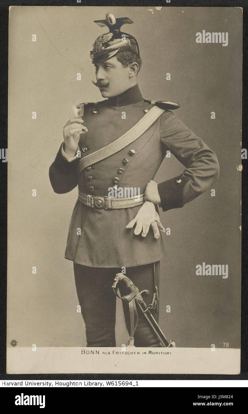 Harvard Theatre Collection Ferdinand Bonn TCS 1.2792 Stock Photo - Alamy