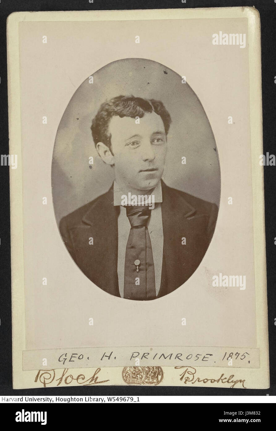 Harvard Theatre Collection George Primrose TCS 1.804 Stock Photo - Alamy