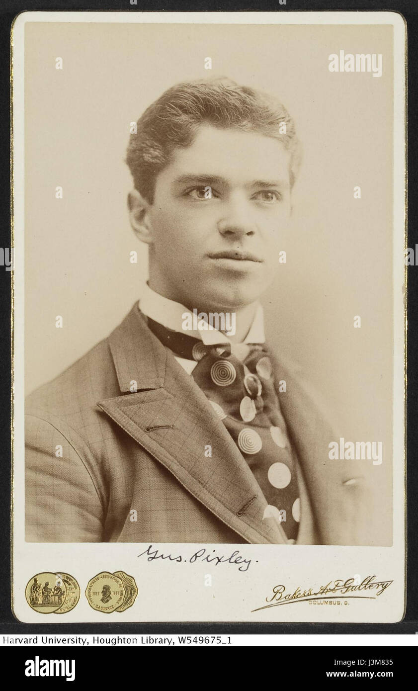 Harvard Theatre Collection Gus Pixley TCS 1.800 Stock Photo - Alamy