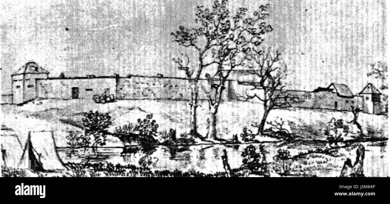 Sutter's fort california Black and White Stock Photos & Images - Alamy